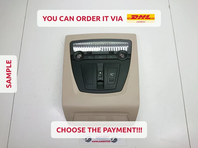 PANNEAU DE CONTRÔLE Du Toit BMW F SERIES 9276232 61319276232 EUR 89,04 ...