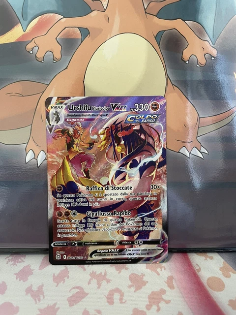 POKEMON URSHIFU PLURICOLPO Vmax TG 21/30 Astri Lucenti Italiano NM/MT ...