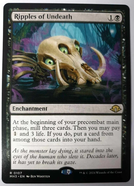 MTG : MODERN Horizons 3 - Ripples of Undeath - Rare - #0107 Neuf EUR 4 ...
