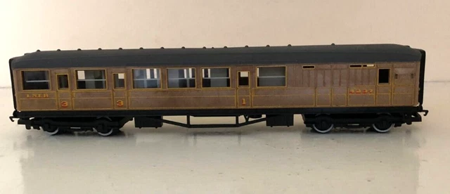 HORNBY R448 4237 LNER First Brake Coach Teak OO Gauge Vintage Model ...