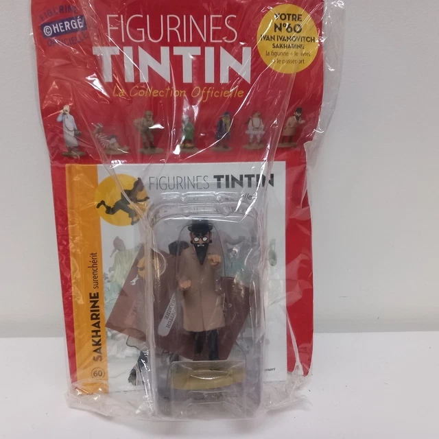 FIGURINE TINTIN COLLECTION Officielle - Sakharine Surencherit - N° 60 ...