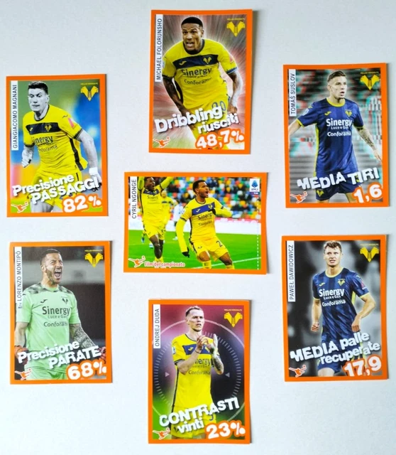 PANINI CALCIATORI CELEBRATION Set 2023-24 Set Completo Figurine Hellas Verona EUR 2,50 - PicClick IT