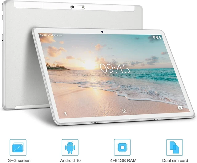 TABLETTE TACTILE 10 Pouces 4Go RAM 64Go ROM avec Wi-FI,YESTEL X7 ...