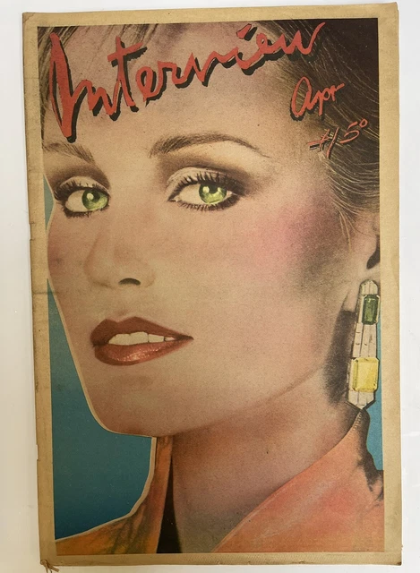 INTERVIEW MAGAZINE, ANDY Warhol Interview, Andy Warhol, Jessica Lange, EUR 60,00 - PicClick DE