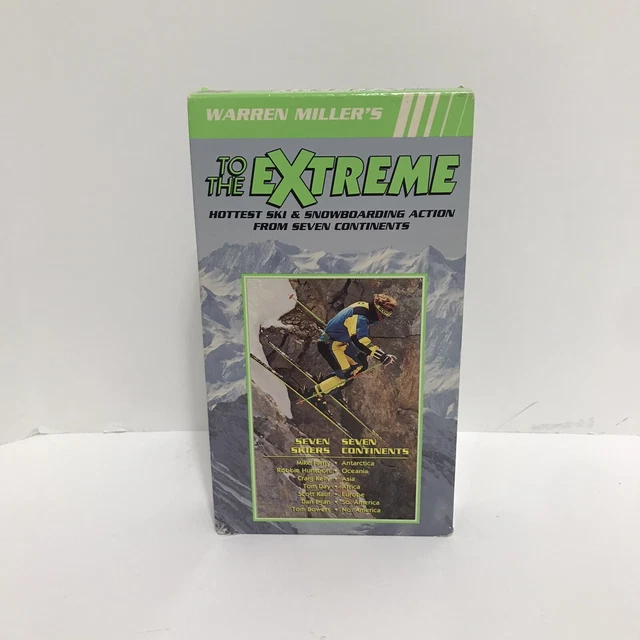 WARREN MILLER’S TO The Extreme VHS Tape Played And Tested Good ...