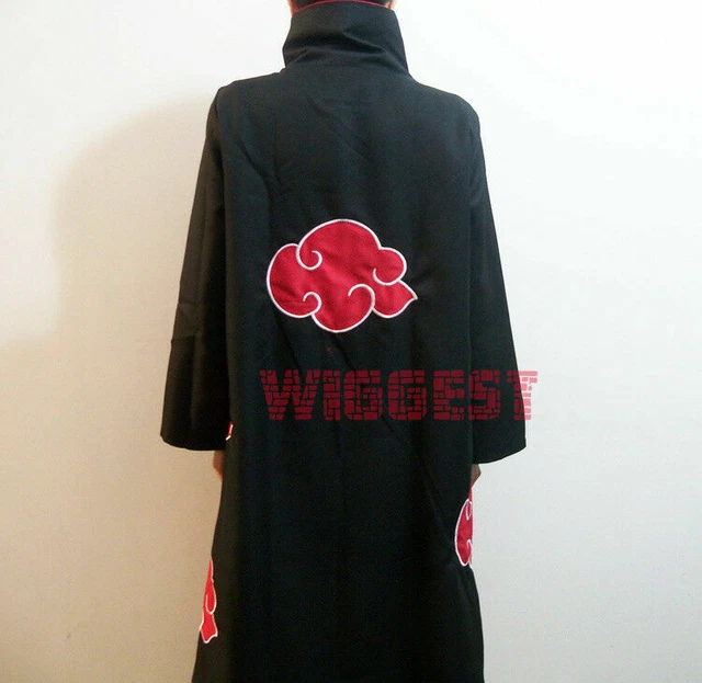 NARUTO AKATSUKI COSPLAY Kostüm Itachi Mantel Deidara Schmerz Hidan Cape ...