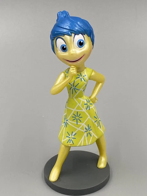 DISNEY STORE DISNEY/PIXAR Inside Out Movie Joy 3.25” PVC Figure Cake ...