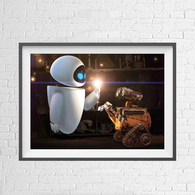 DISNEY WALL-E MOVIE PIXAR ANIMATION POSTER PICTURE PRINT Sizes A5 to A0 ...