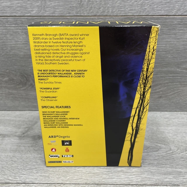 WALLANDER: THE COMPLETE Collection DVD Box Set - Kenneth Branagh BBC TV ...