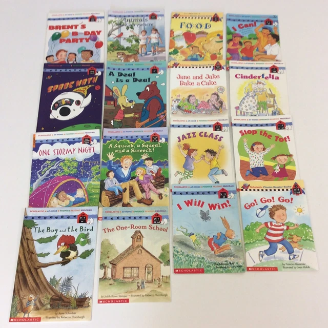 KINDERGARTEN 1ST 2ND 3rd Grade At Home Phonics 16 Readers Picture Book kindergarten-1st-2nd-3rd-grade-at-home-phonics-16-readers-picture-book