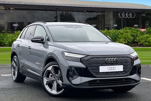 2025 AUDI Q4 E-TRON 45 Black Edition Auto 5dr 82kWh SUV Electric Automatic £51,188.00 - PicClick UK