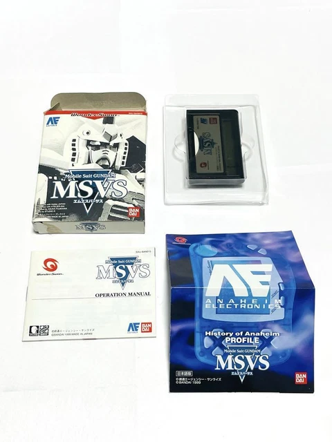 MSVS MSVERSUS WONDER Swan Mobile Suit Gundam Japan za $66.76 - PicClick