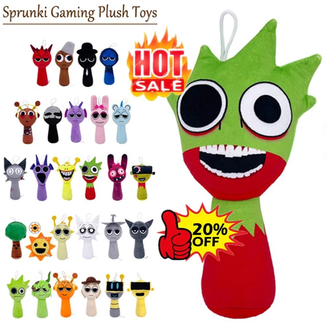 20CM SPRUNKI PLUSH Toy Simon Oren Winda Sprunki Character Doll Plush ...
