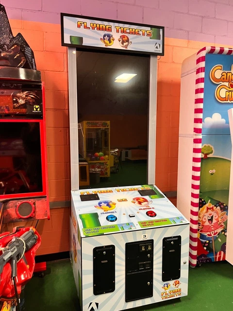 COIN OPERATED FLYING Tickets Angry Birds Redemption Game $4,995.00 ...