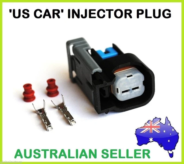 INJECTOR CONNECTOR PLUG Quick Release / Slide Lock US CAR for Bosch EV6 ...