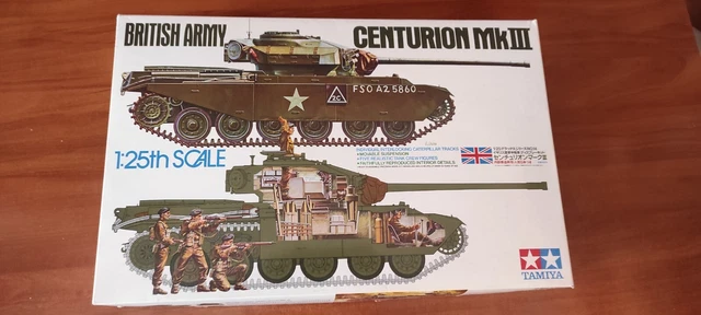 MAQUETA TAMIYA 1/25 Centurión MKIII EUR 220,00 - PicClick IT