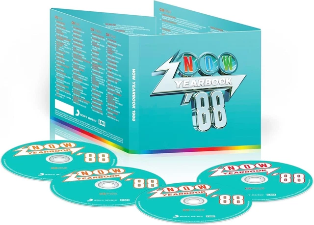 NOW THAT'S What I Call Music Yearbook 1988 (4CD) New Sealed Eighties Hits £7.85 - PicClick UK