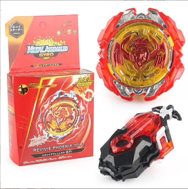 BEYBLADE BURST SUPER Z B-117 Starter Revive Phoenix Launcher Fight Top ...