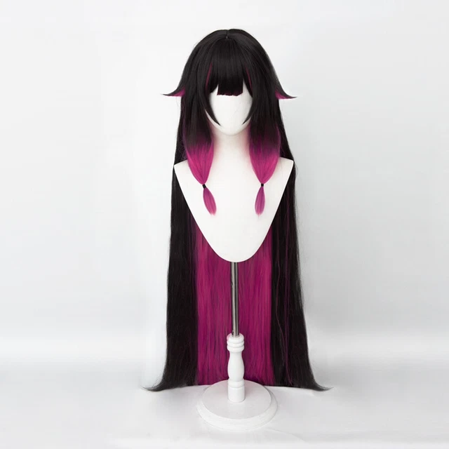 NEW ARRIVAL GENSHIN Impact Columbina Hime Cut Ponytail Wig £19.09 ...