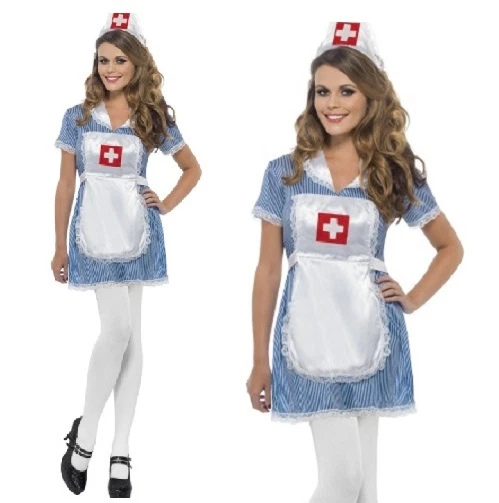 FEMMES COQUINE DÉGUISEMENT Infirmière Femmes Infirmières Costume Par ...