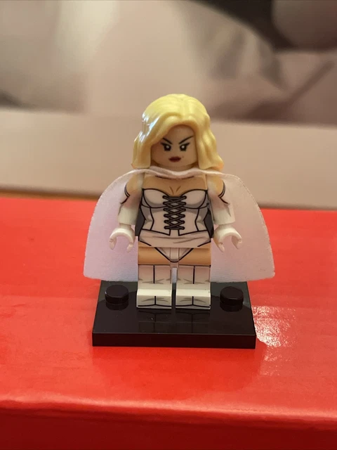EMMA FROST WHITE QUEEN LEGO MINIFIG FIGURE x-men january jones classic ...
