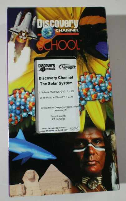 RARE DISCOVERY CHANNEL School Solar System VHS Tape Educational SPACE ...
