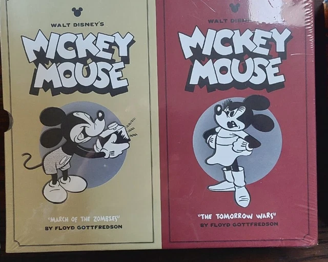 DISNEY'S MICKEY MOUSE Vols 1&2, 7&8 Floyd Gottfredson Factory Sealed £ ...