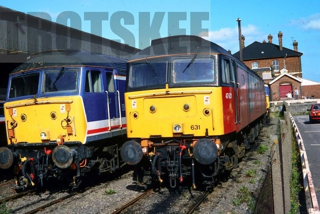 35MM SLIDE BR British Railways Diesel Loco Class 47 47631/707 1992 Original £4.98 - PicClick UK