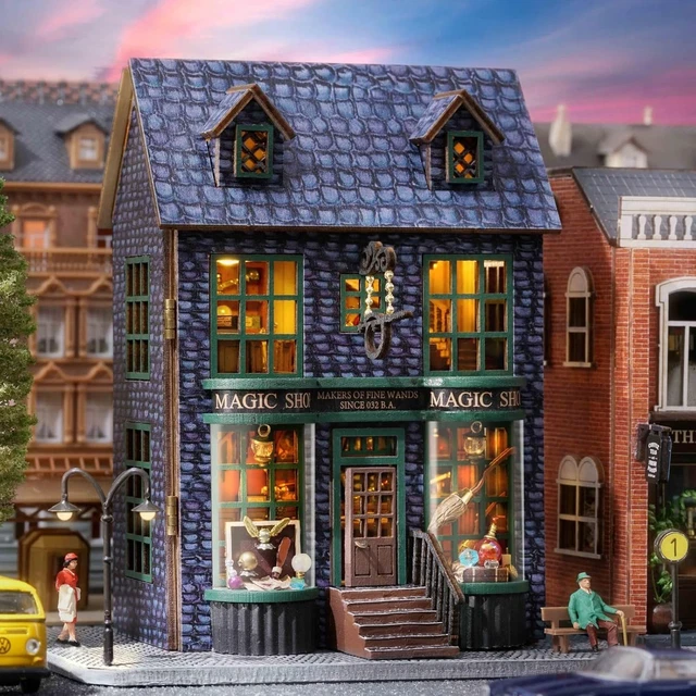 CREATIVE DIY DOLLHOUSE Kit with Furniture - Perfect Gift for Teens ...