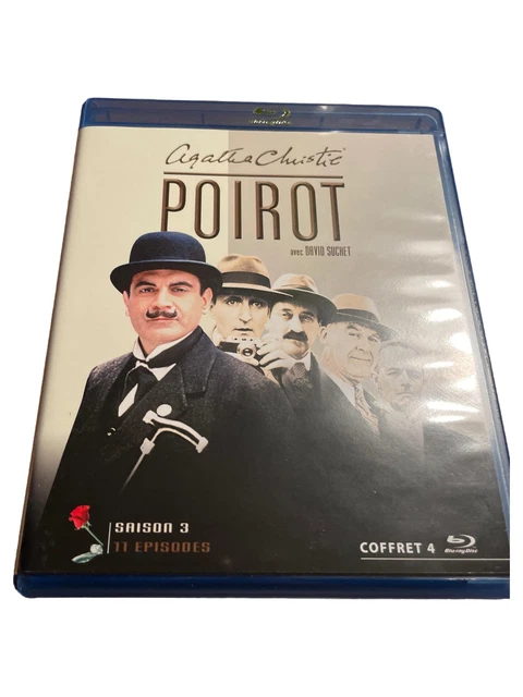 AGATHA CHRISTIE POIROT Stagione 3 David Suchet Blu-Ray Serie TV EUR 7 ...