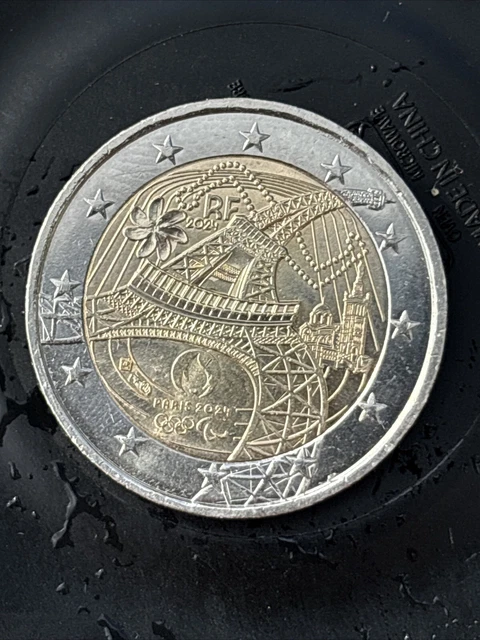 PIÈCE 2 EUROS jo 2024 JEUX OLYMPIQUES DE PARIS 2024 PIÈCE- Neuve EUR 6.000,00 - PicClick FR