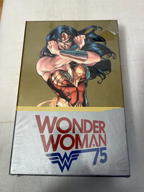 ENSEMBLE BOITE WONDER Woman 75E Anniversaire Tpb Roman Graphique Scellé ...