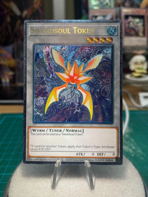 YU-GI-OH CUSTOM SWORDSOUL Token Purple Ultimate Rare TCG OCG Presale 1/ ...