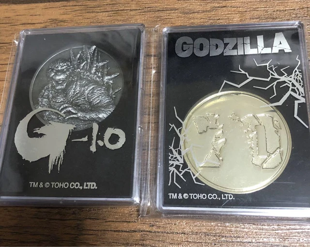 GODZILLA MINUS ONE Movie Godzilla-1.0 Medal Godzilla 70th Anniversary ...