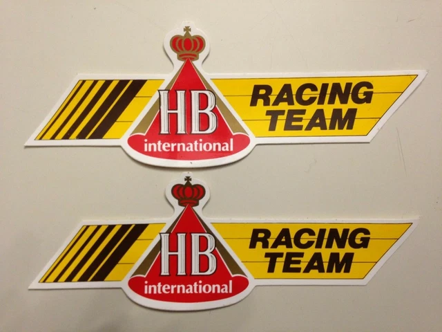 LOT 2 STICKERS Hb International Racing Team EUR 4,99 - PicClick FR