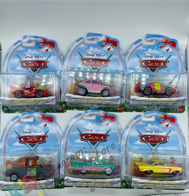 DISNEY PIXAR CARS Complete Set Of 6 Disney cars Easter Series ...