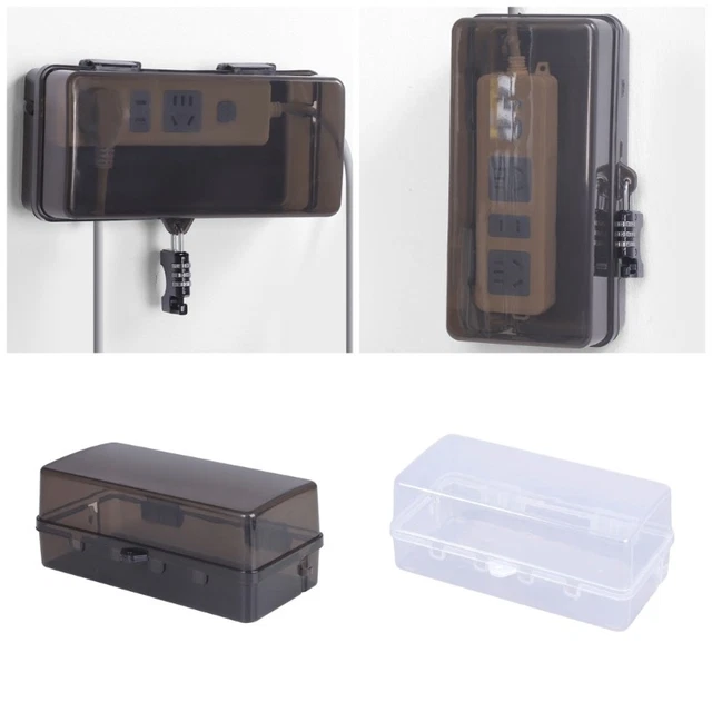 OUTDOOR ELECTRICAL BOX Electric Outlet Protector Socket Protective ...