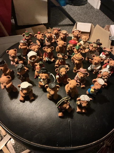 JOB LOT X assorted resin teddies nursery/shop 1.12th £5.44 - PicClick UK