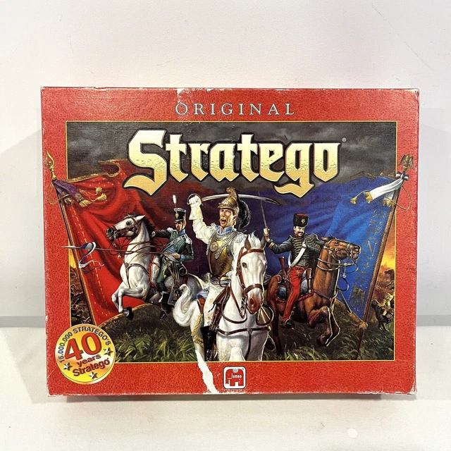 ORIGINAL STRATEGO COMPLETE Strategy Board Game 1999 Jumbo International ...