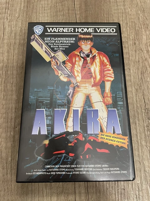 AKIRA VHS DEUTSCHE Originalfassung 1989 Anime Warner Brothers PAL ...
