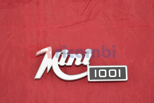 LOGO ORRNEMENT SIGLIA Modèle Mini 1001 Avant en Métal Innocenti Mini ...