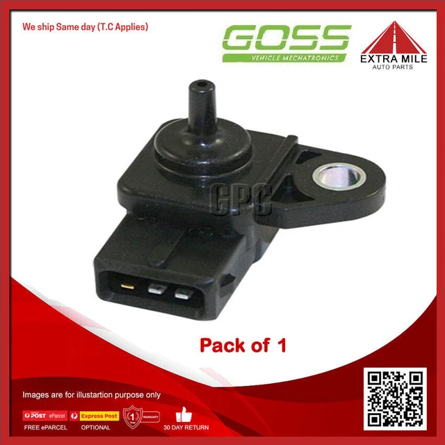 GOSS MAP SENSOR For Mitsubishi Lancer CE 1.5L 4G15 SOHC 12v MPFI 4cyl ...