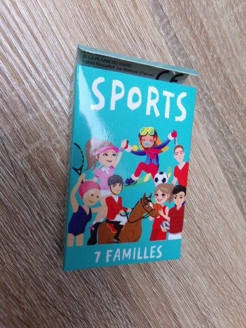 JEU DES 7 FAMILLES "SPORTS " complet FERRY JOUETS EUR 4,00 - PicClick FR