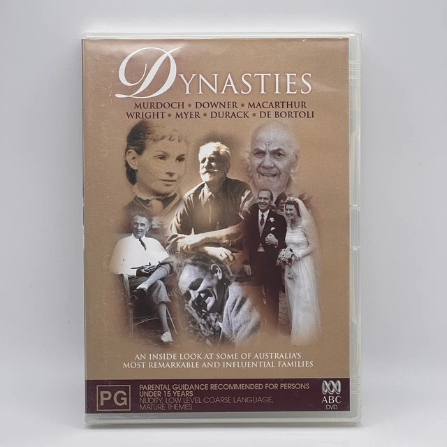NEW DYNASTIES SERIES 1 ABC DVD Set Australia's Influential Families R 4 ...