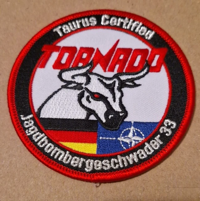AUFNÄHER PATCH BUNDESWEHR Luftwaffe Tornado Jagdbombengeschwader 33 ...
