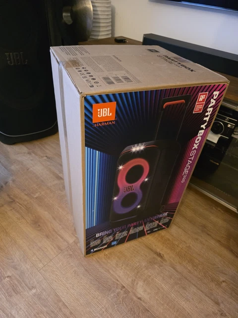 JBL PARTYBOX STAGE 320 - Portable Bluetooth Party Speaker with Lights ...