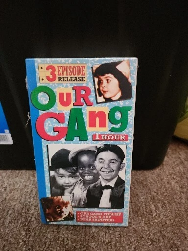 OUR GANG VHS Tape 1994 UAV Home Video 3 Uncut Original Episodes NEW ...