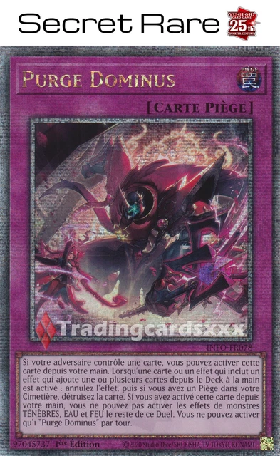 [FR] YU-GI-OH! PURGE Dominus : QCSE INFO-FR078 EUR 1,00 - PicClick FR