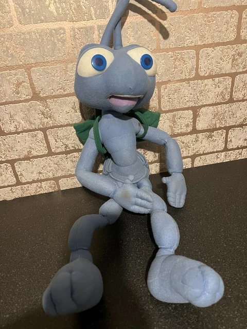 DISNEY PIXAR A Bug's Life Large22" Talking Vibrating Flik Tested Soft ...