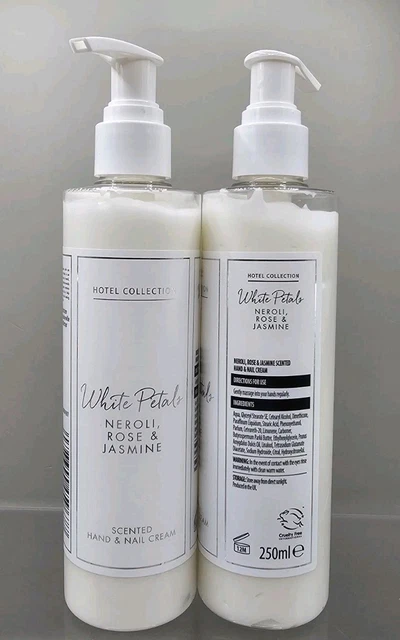 ALDI HOTEL COLLECTION Hand/Nail Cream White Petals Neroli, Rose - New ...